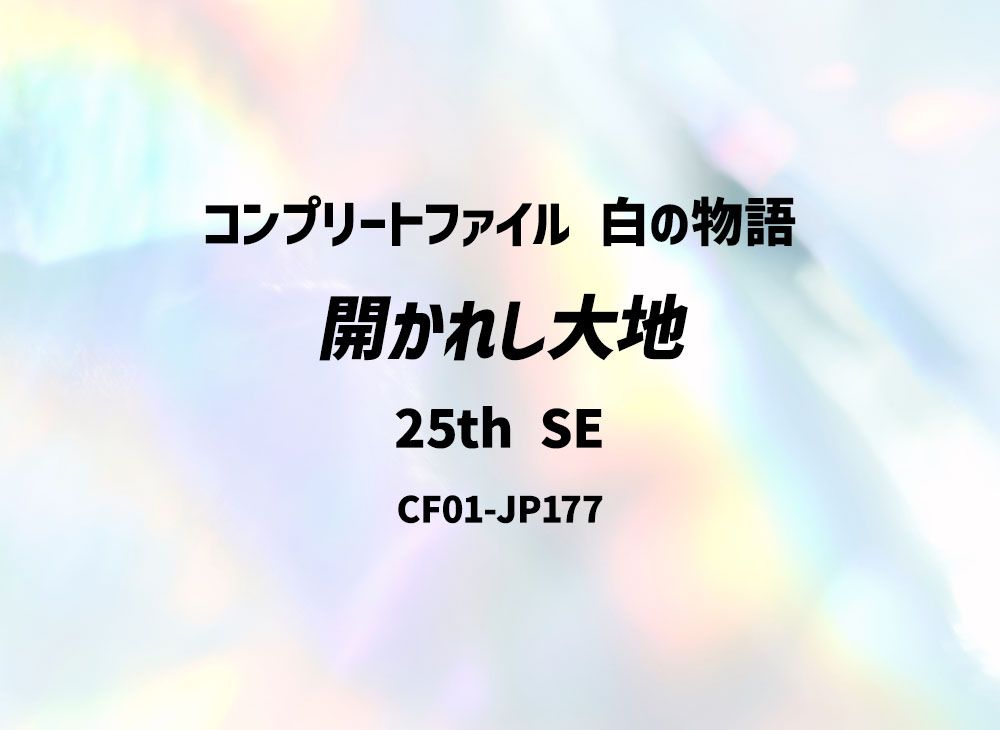 New Frontier 25th SE [CF01-JP177](Complete File Story of White) | SNKRDUNK