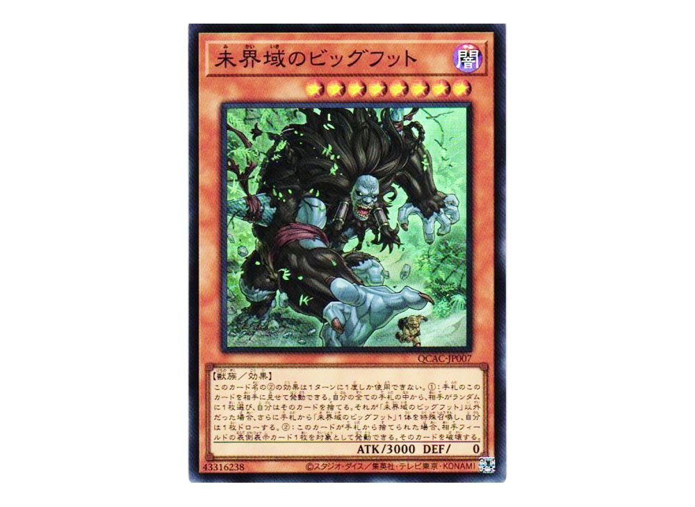 Danger! Bigfoot! SR [QCAC-JP007](QUARTER CENTURY ART COLLECTION) | SNKRDUNK