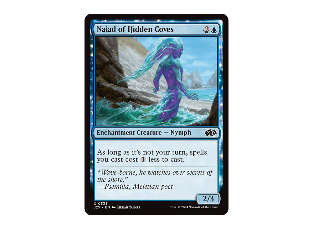 Naiad of Hidden Coves C [J25 0333] [EN](Foundations) | SNKRDUNK
