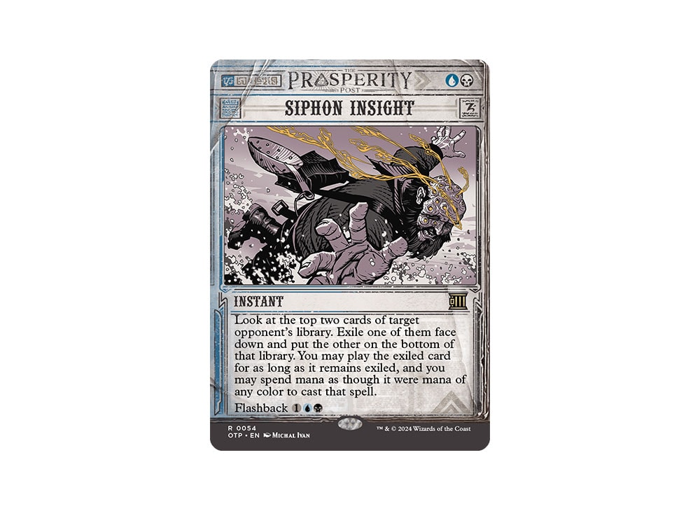 Siphon Insight R :Foil [OTC 0054] [EN](Outlaws of Thunder Junction) | SNKRDUNK