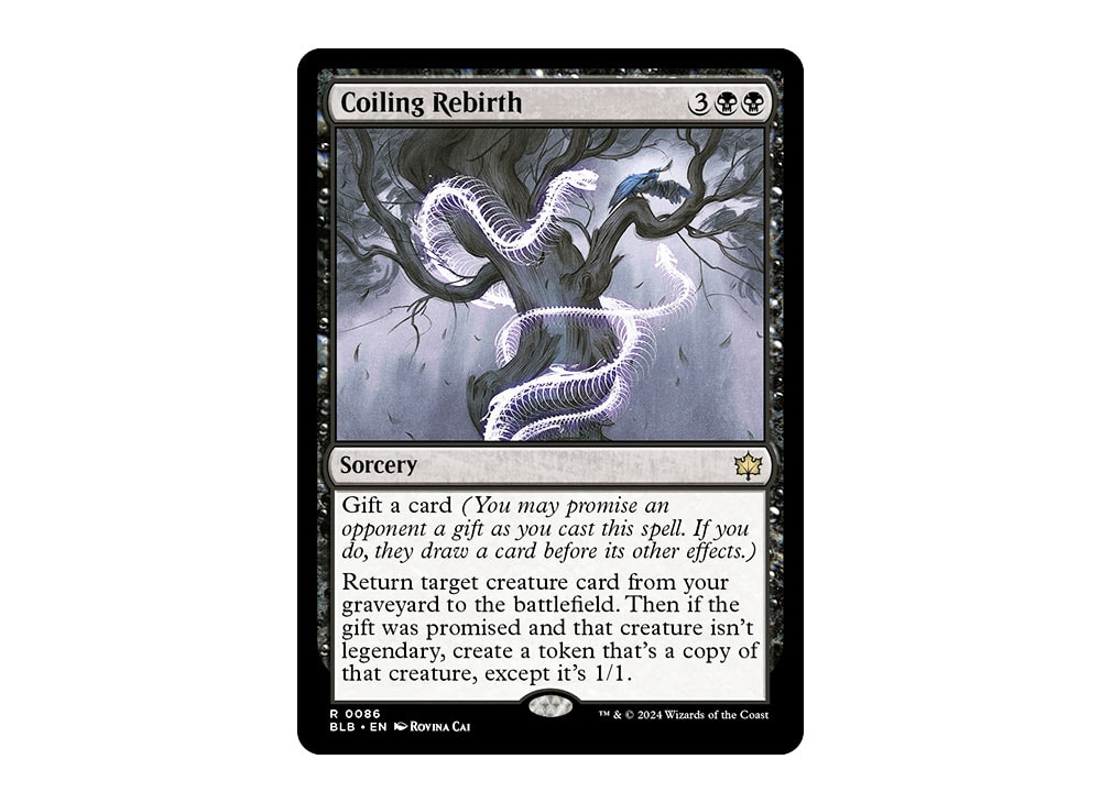 Coiling Rebirth R :Foil [BLB 0086] [EN](Bloomburrow) | SNKRDUNK