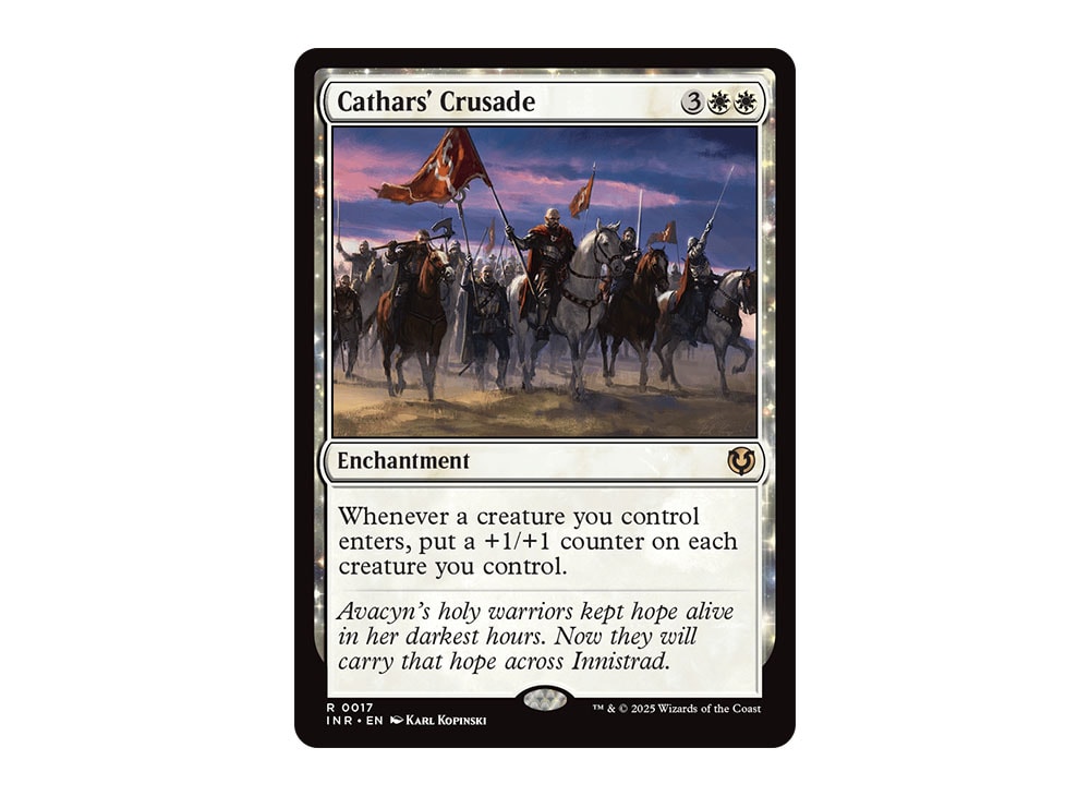 Cathars' Crusade R :Foil [INR 0017] [EN](Innistrad Remastered) | SNKRDUNK