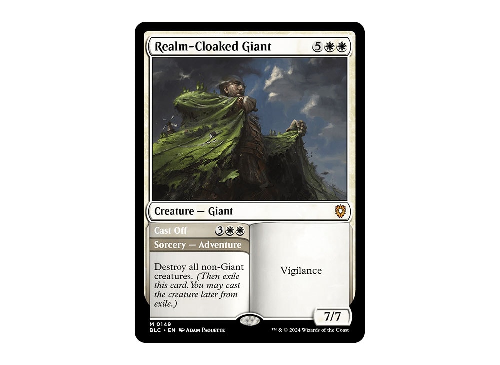Realm-Cloaked Giant M [BLC 0149] [EN](Bloomburrow) | SNKRDUNK