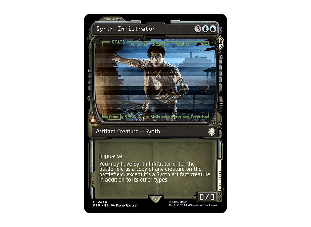 Synth Infiltrator R :Foil [PIP 0330] [EN](Fallout) | SNKRDUNK