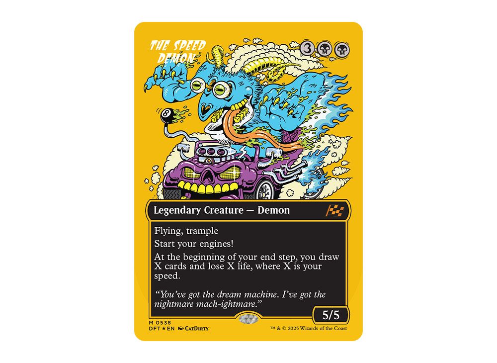 The Speed Demon M :Foil [DFT 0538] [EN](Aetherdrift) | SNKRDUNK