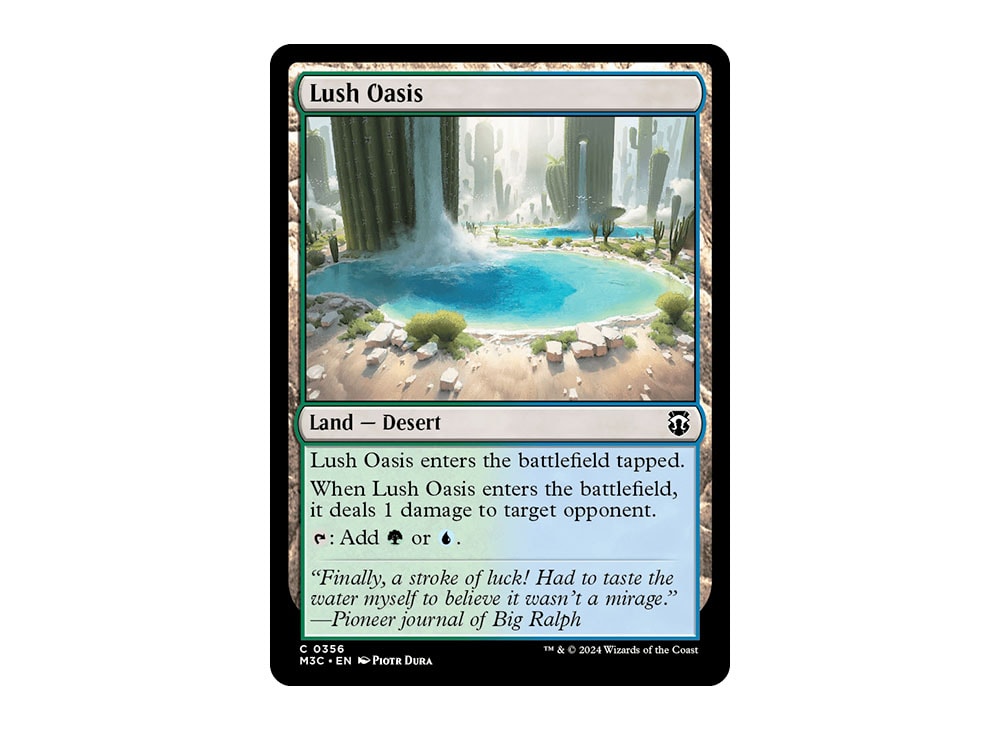 Lush Oasis C :Foil [M3C 0356] [EN](Modern Horizons 3) | SNKRDUNK