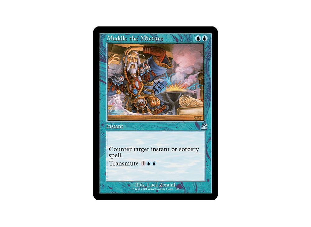 Muddle the Mixture U :Foil :Retro Frame [RVR 315] [EN](Ravnica ...