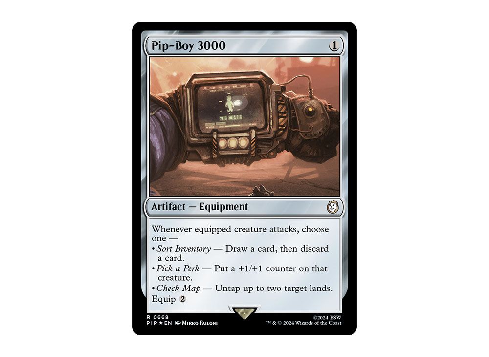 Pip-Boy 3000 R :Foil [PIP 0668] [EN](Fallout) | SNKRDUNK