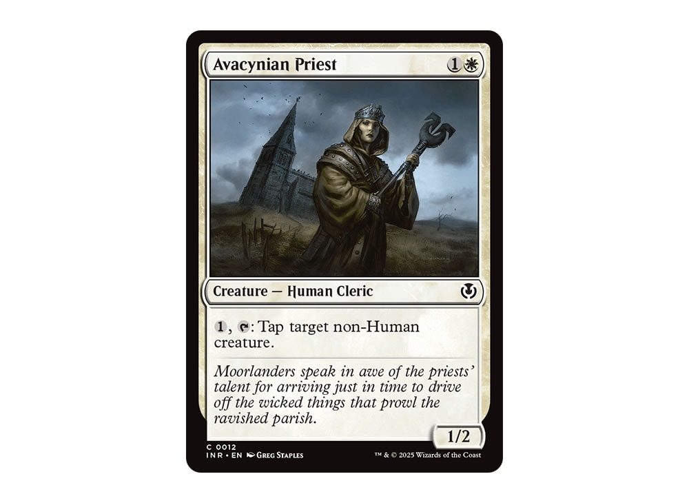 Avacynian Priest C :Foil [INR 0012] [EN](Innistrad Remastered) | SNKRDUNK