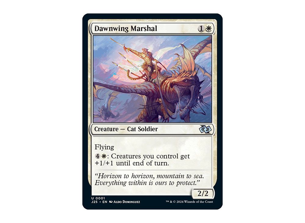 Dawnwing Marshal U [J25 0001] [EN](Foundations) | SNKRDUNK