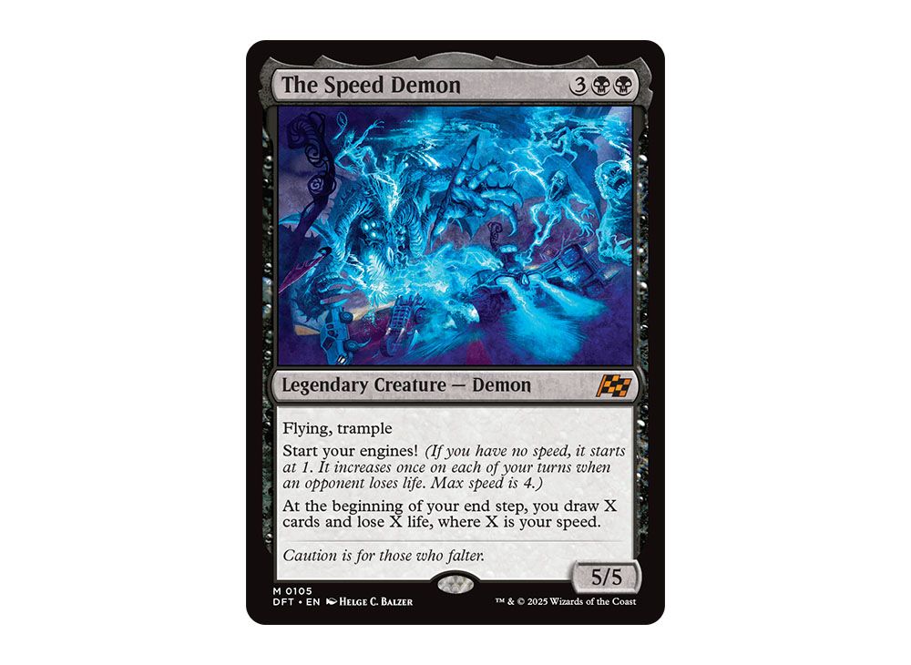 The Speed Demon M :Foil [DFT 0105] [EN](Aetherdrift) | SNKRDUNK