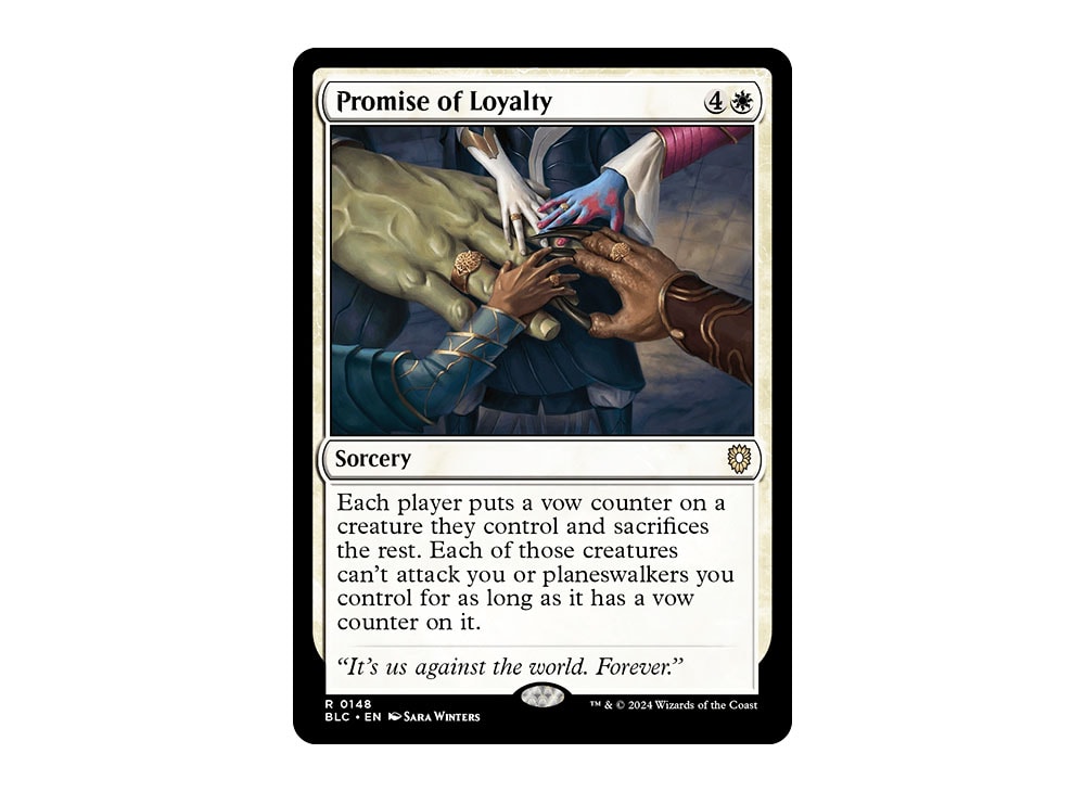 Promise of Loyalty R [BLC 0148] [EN](Bloomburrow) | SNKRDUNK