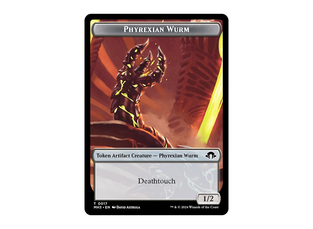 Phyrexian Wurm Token T :Foil [MH3 0017] [EN](Modern Horizons 3) | SNKRDUNK
