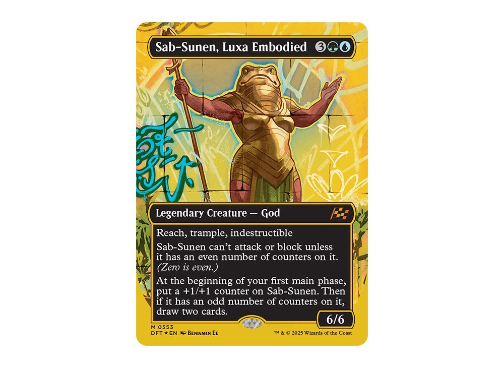 Sab-Sunen Luxa Embodied M :Foil [DFT 0553] [EN](Aetherdrift) | SNKRDUNK