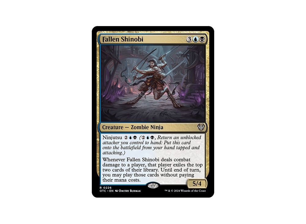 Fallen Shinobi R [OTC 0226] [EN](Outlaws of Thunder Junction) | SNKRDUNK