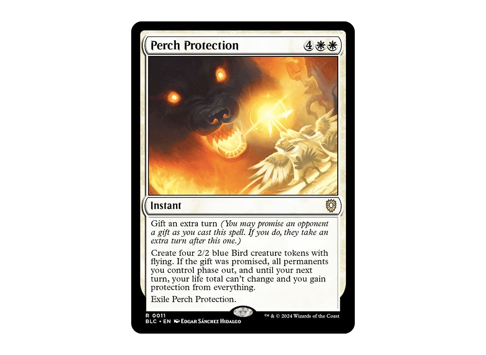 Perch Protection R [BLC 0011] [EN](Bloomburrow) | SNKRDUNK