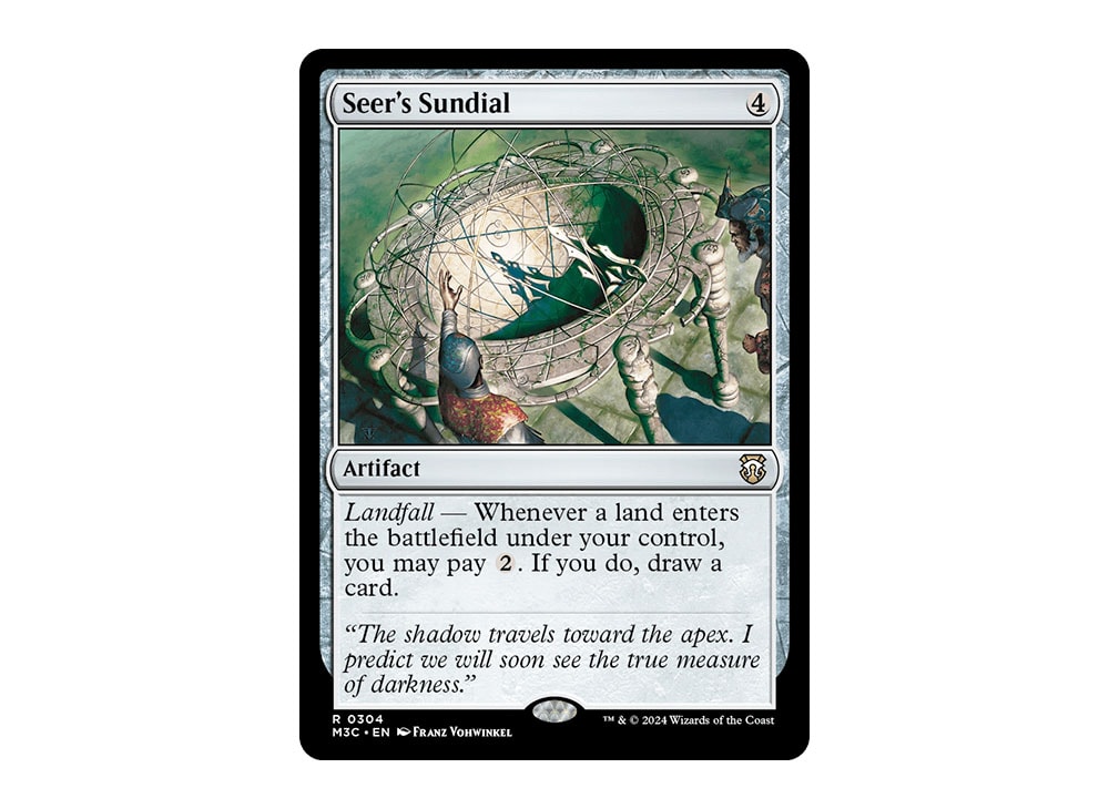 Seer's Sundial R :Foil [M3C 0304] [EN](Modern Horizons 3) | SNKRDUNK