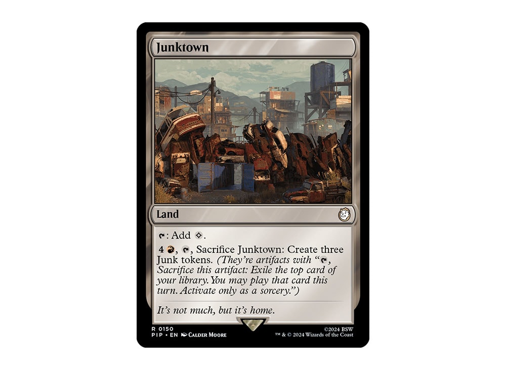 Junktown R :Foil [PIP 0150] [EN](Fallout) | SNKRDUNK