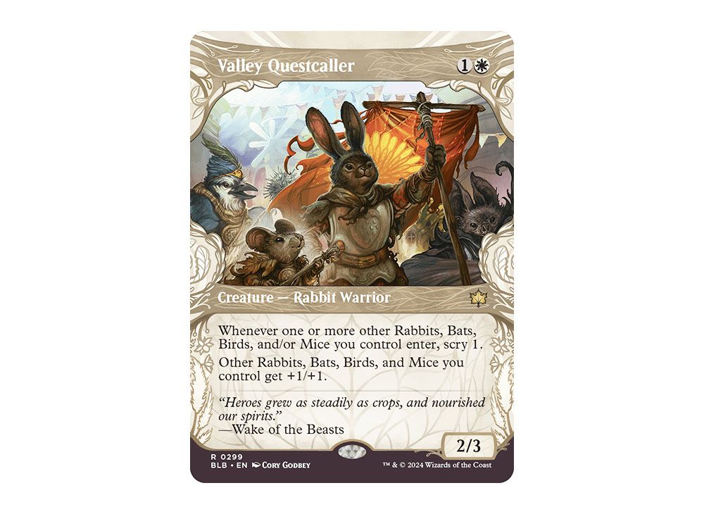 Valley Questcaller R :Foil [BLB 0299] [EN](Bloomburrow) | SNKRDUNK