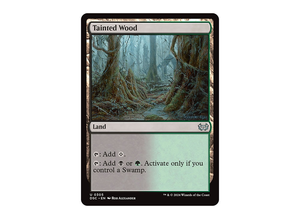 Tainted Wood U [DSC 0305] [EN](Duskmourn : House of Horror) | SNKRDUNK