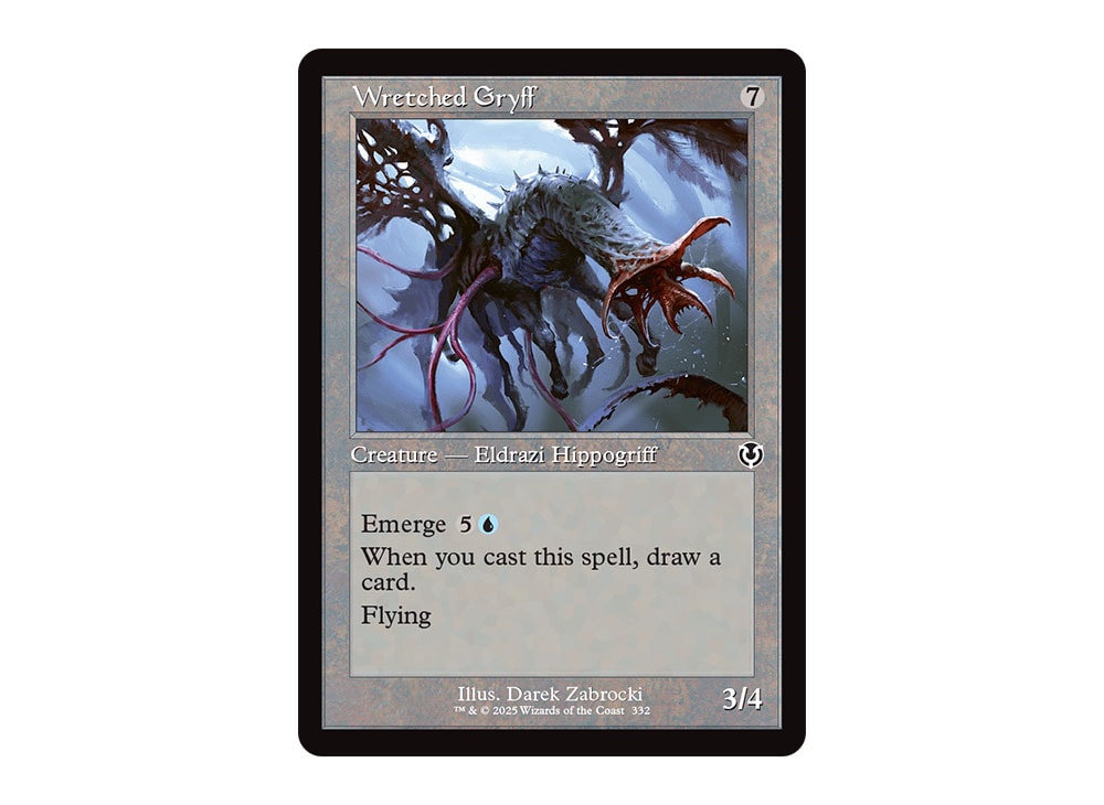 Wretched Gryff C :Foil :Retro Frame [INR 332] [EN](Innistrad Remastered ...