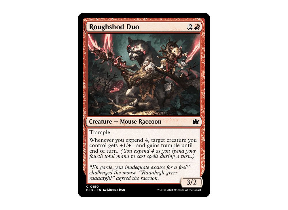 Roughshod Duo C :Foil [BLB 0150] [EN](Bloomburrow) | SNKRDUNK