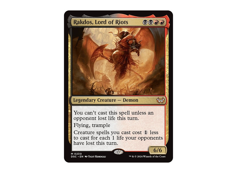 Rakdos Lord of Riots M [DSC 0230] [EN](Duskmourn : House of Horror ...