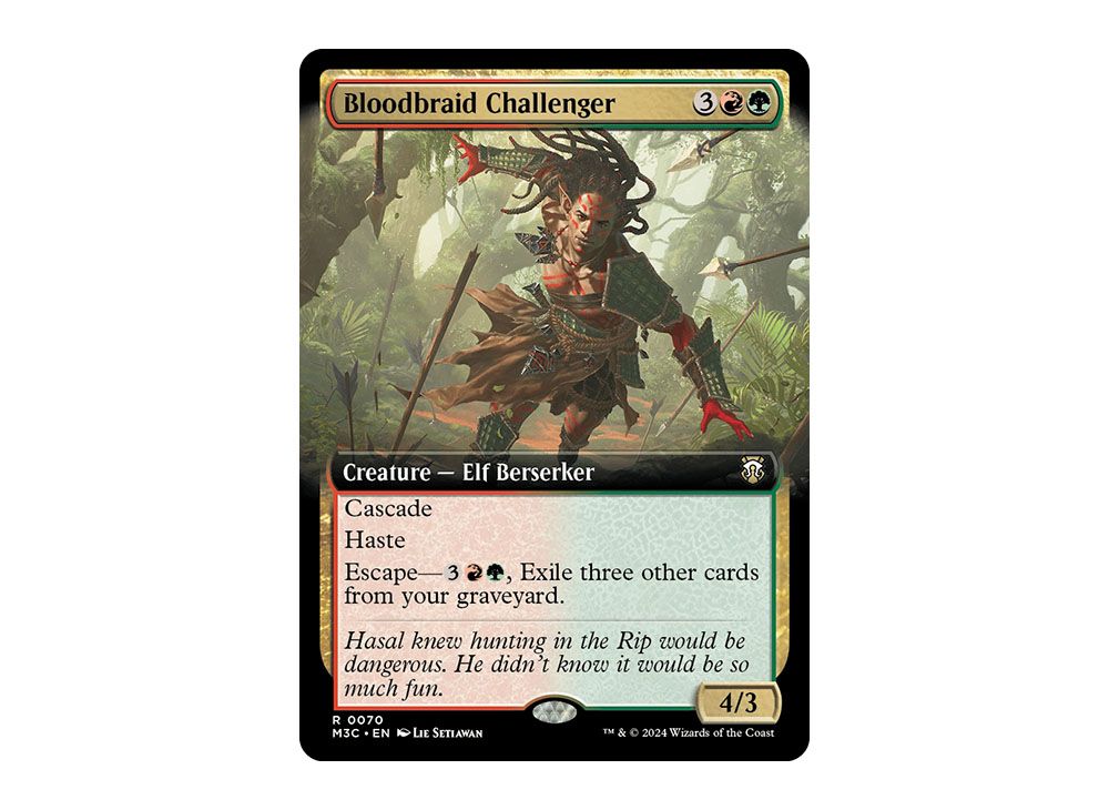 Bloodbraid Challenger R :Foil [M3C 0070] [EN](Modern Horizons 3) | SNKRDUNK