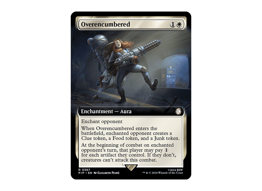 Overencumbered R :Foil [PIP 0367] [EN](Fallout) | SNKRDUNK