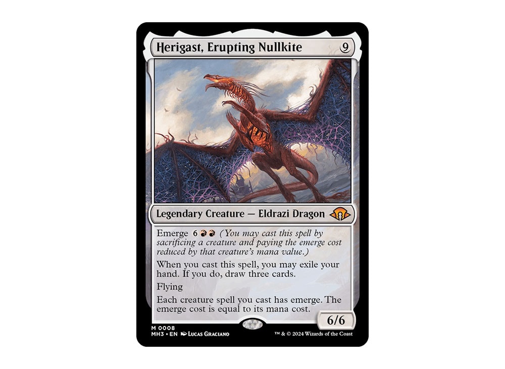 Herigast Erupting Nullkite M :Foil [MH3 0008] [EN](Modern Horizons 3 ...