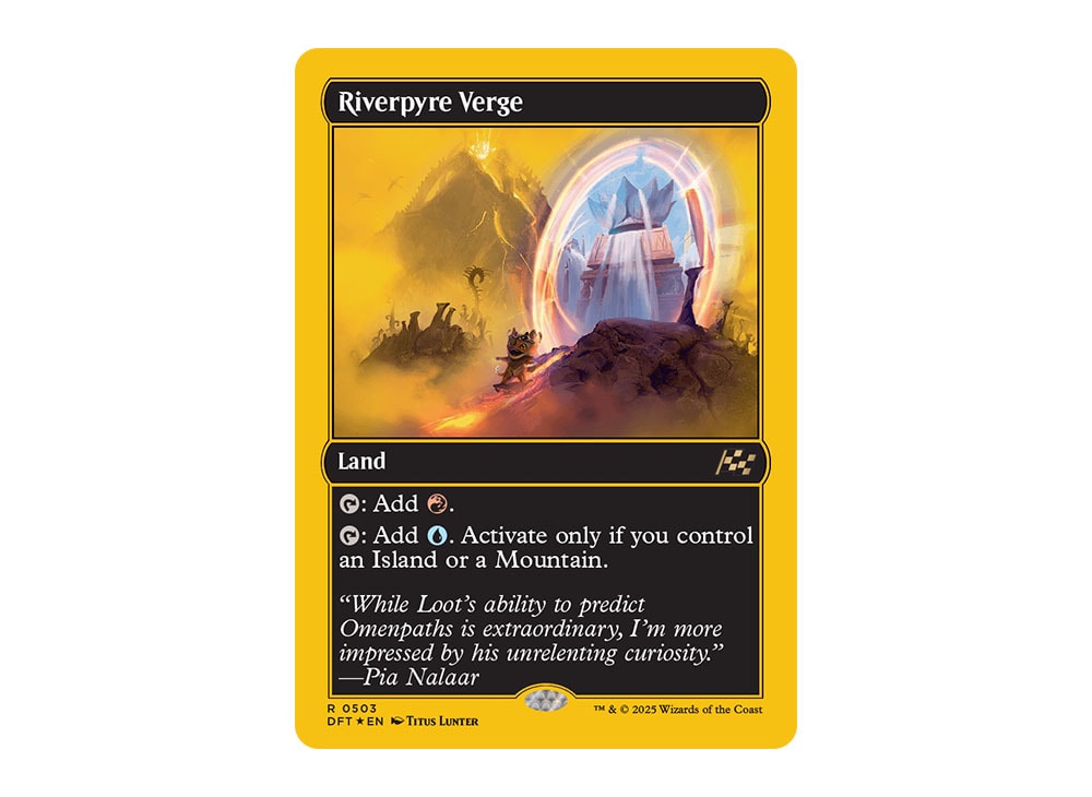 Riverpyre Verge R :Foil [DFT 0503] [EN](Aetherdrift) | SNKRDUNK
