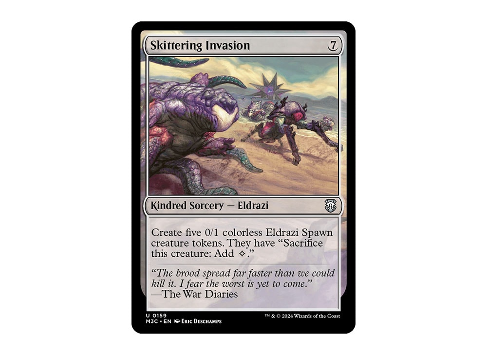 Skittering Invasion U :Foil [M3C 0159] [EN](Modern Horizons 3) | SNKRDUNK
