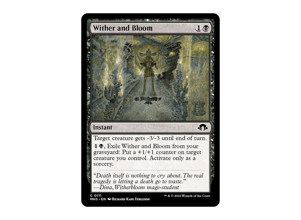 Wither and Bloom C :Foil [MH3 0111] [EN](Modern Horizons 3) | SNKRDUNK