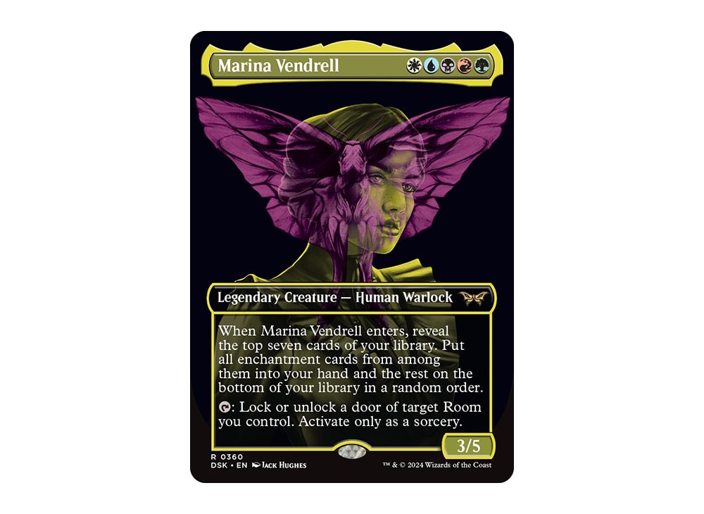 Marina Vendrell R :Foil :Borderless [DSK 0360] [EN](Duskmourn : House ...