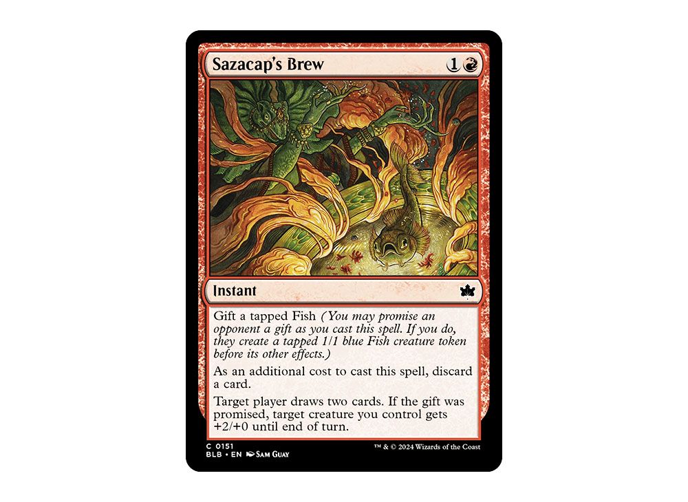 Sazacap's Brew C :Foil [BLB 0151] [EN](Bloomburrow) | SNKRDUNK