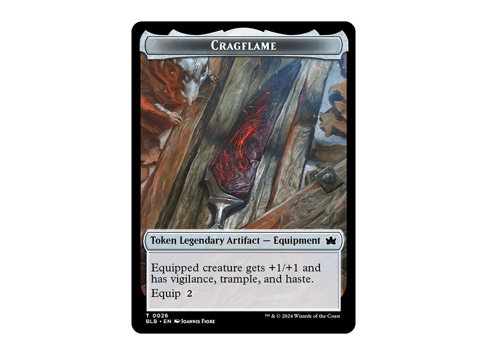 Cragflame T :Foil [BLB 0026] [EN](Bloomburrow) | SNKRDUNK