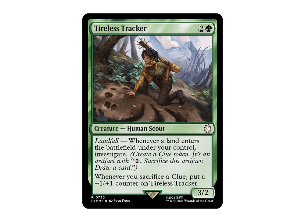 Tireless Tracker R :Foil [PIP 0735] [EN](Fallout) | SNKRDUNK