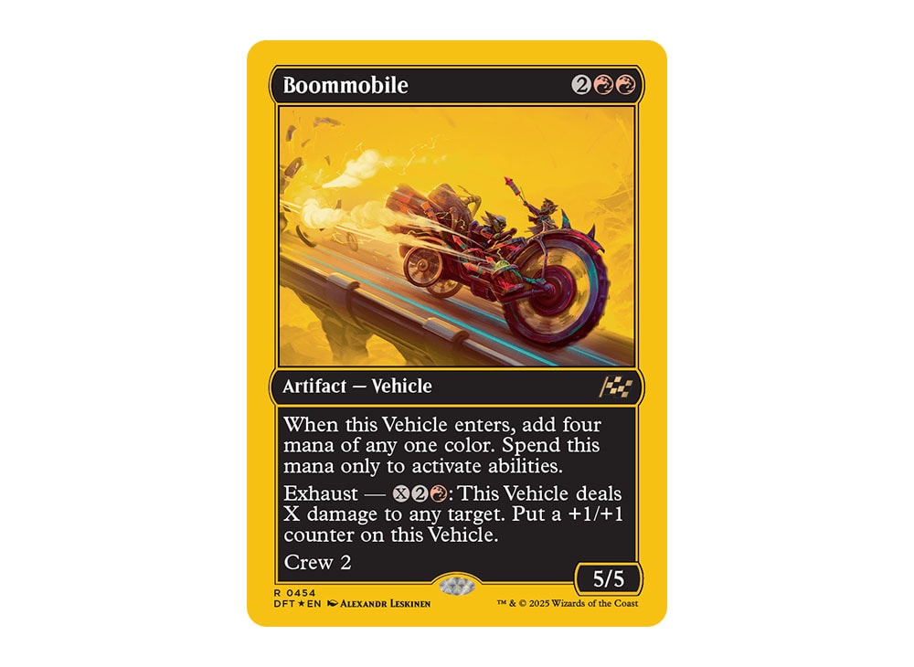 Boommobile R :Foil [DFT 0454] [EN](Aetherdrift) | SNKRDUNK