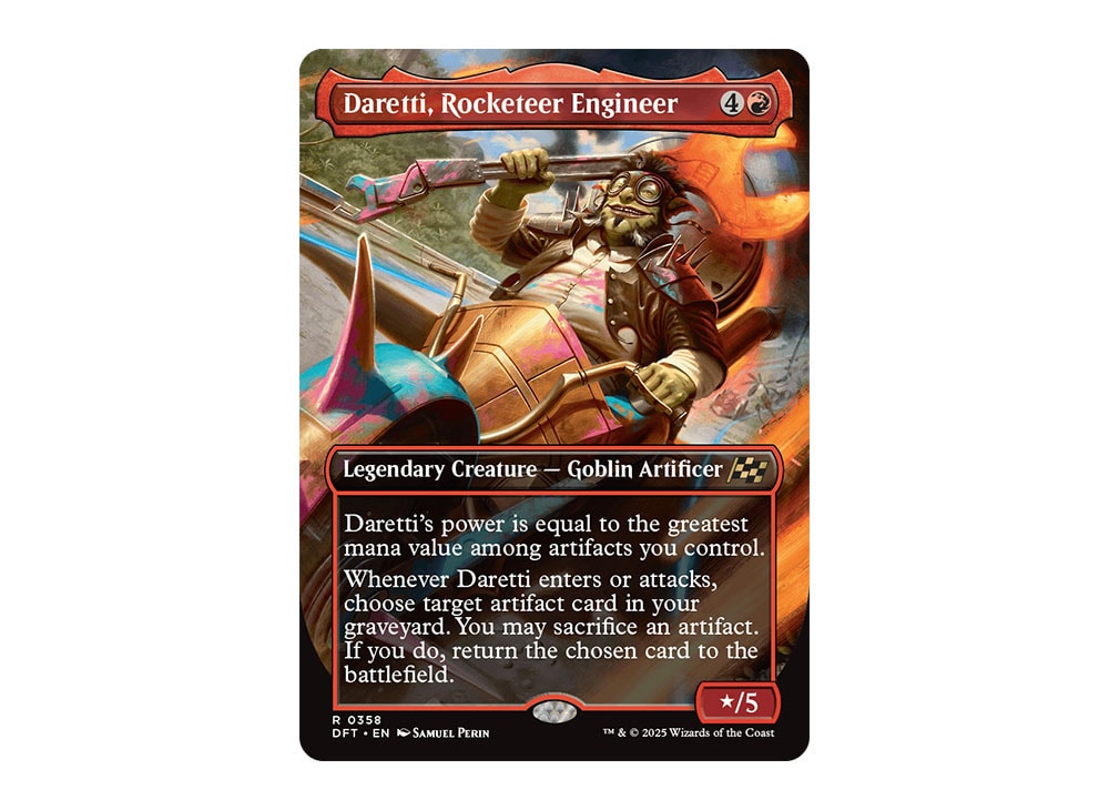 Daretti Rocketeer Engineer R :Foil [DFT 0358] [EN](Aetherdrift) | SNKRDUNK
