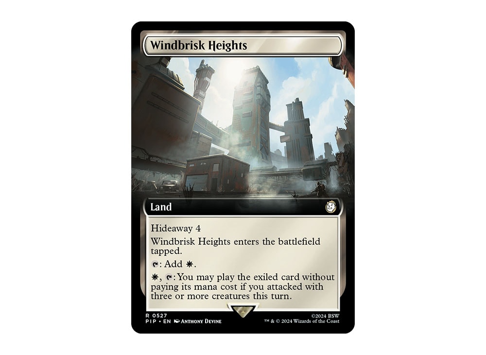 Windbrisk Heights R :Foil [PIP 0527] [EN](Fallout) | SNKRDUNK