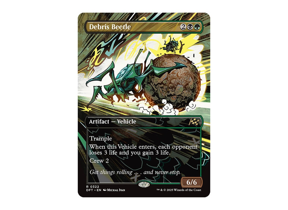 Debris Beetle R :Foil [DFT 0322] [EN](Aetherdrift) | SNKRDUNK