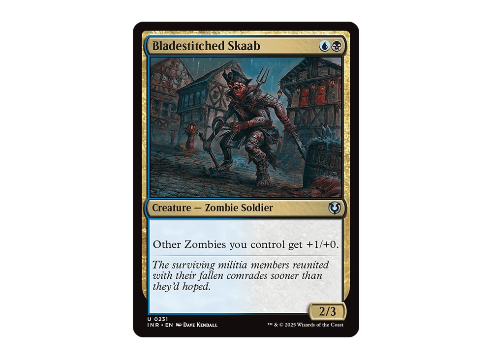 Bladestitched Skaab U :Foil [INR 0231] [EN](Innistrad Remastered ...