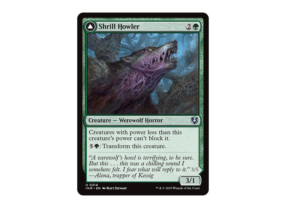Shrill Howler / Howling Chorus U :Foil [INR 0214] [EN](Innistrad ...