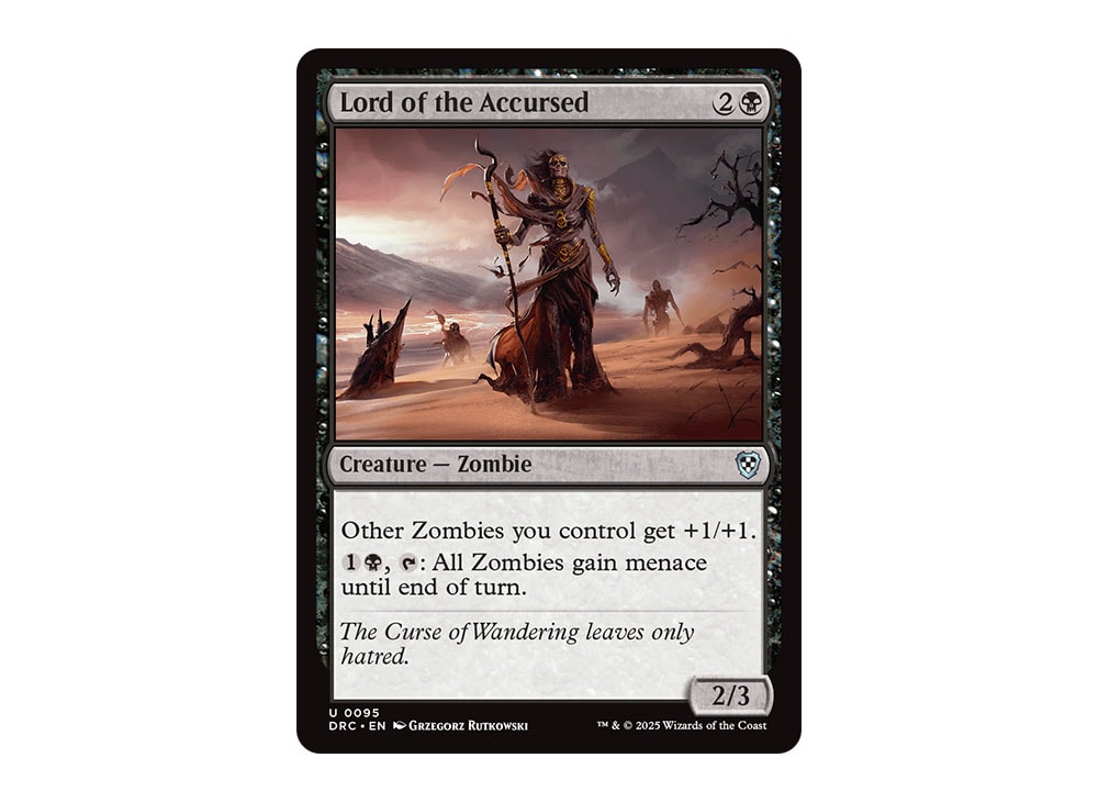 Lord of the Accursed U [DRC 0095] [EN](Aetherdrift) | SNKRDUNK