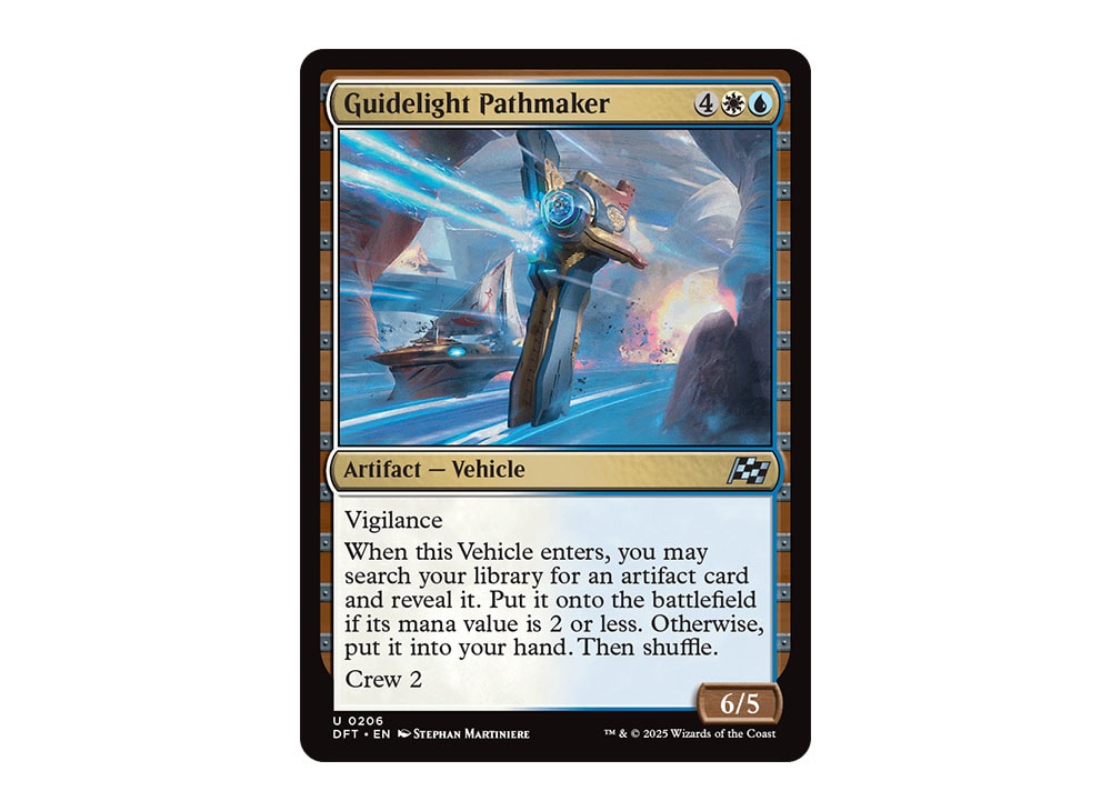 Guidelight Pathmaker U :Foil [DFT 0206] [EN](Aetherdrift) | SNKRDUNK