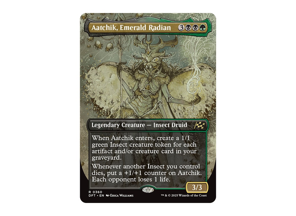 Aatchik Emerald Radian R :Foil [DFT 0360] [EN](Aetherdrift) | SNKRDUNK