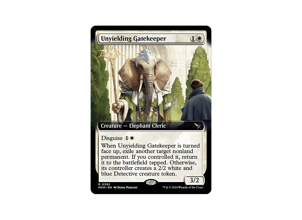 Unyielding Gatekeeper R :Foil [MKM 0392] [EN](Murders at Karlov Manor ...