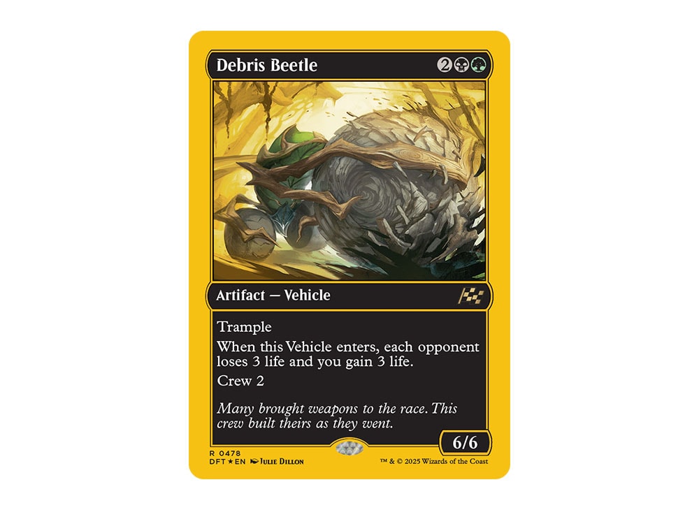 Debris Beetle R :Foil [DFT 0478] [EN](Aetherdrift) | SNKRDUNK