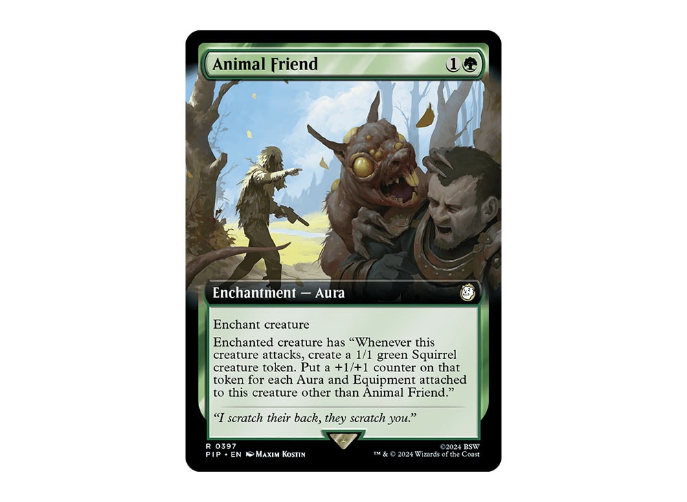 Animal Friend R :Foil [PIP 0397] [EN](Fallout) | SNKRDUNK