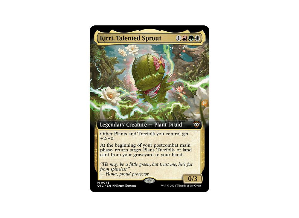 Kirri Talented Sprout M :Foil [OTC 0043] [EN](Outlaws of Thunder ...